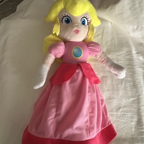 Nintendo | Toys | Nintendo Super Mario Princess Peach Plush Stuffed ...
